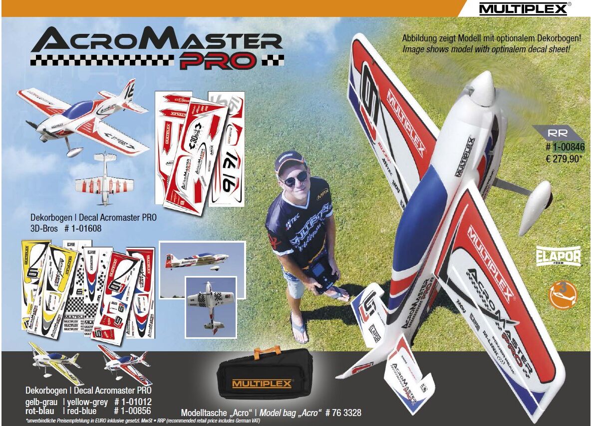 MPX1-00846, Multiplex-1-00846, RR AcroMaster PRO